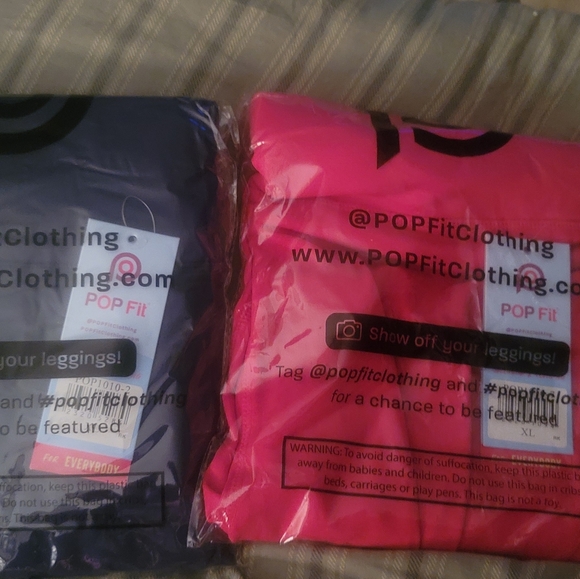 POP Fit | Pants & Jumpsuits | 2 Pairs Of Pop Fit Leggings With Pockets ...